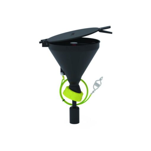 Bohlender b.safe Funnel 180 S 60 – Ø 180 mm, Black, with Level ...