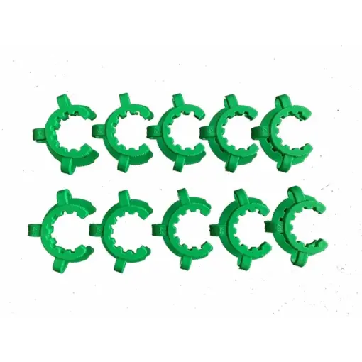Keck Clip for Conical Joint POM KC NS24 Green – Oxygen Machine